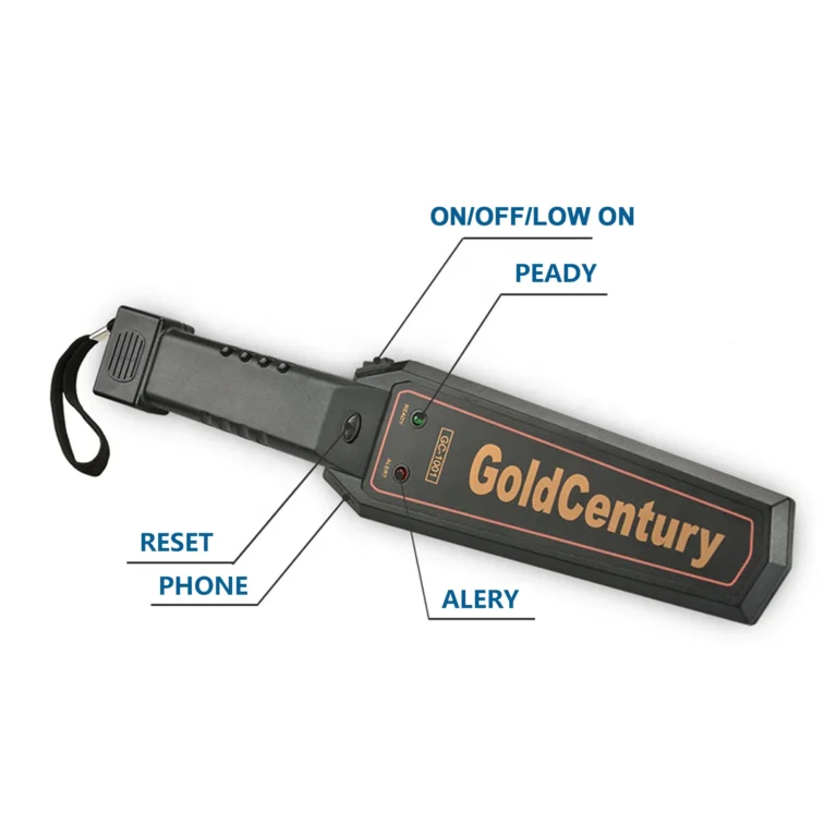 HAND HELD METAL DETECTOR: GC-1001 – Bahria Security Systems & Services